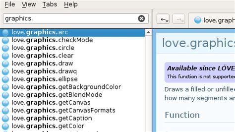 zeal love2d docset integration youtube
