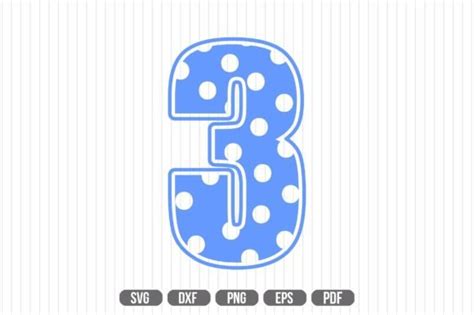 3 Polka Dot Alphabet Svg Graphic By Craft Store · Creative Fabrica