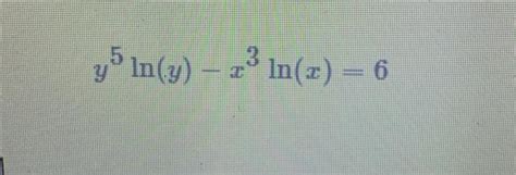 Solved The Function Y Is Given Implicitly By The