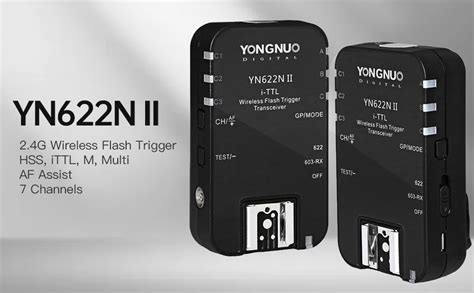 Yongnuo Yn622n Ii Wireless Ttl Flash Trigger With High