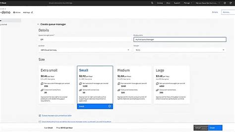 IBM MQ On Cloud Features Pricing August