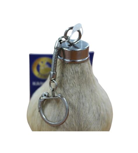 Australian Made Kangaroo Scrotum Keyring Australias No1 Souvenir Store
