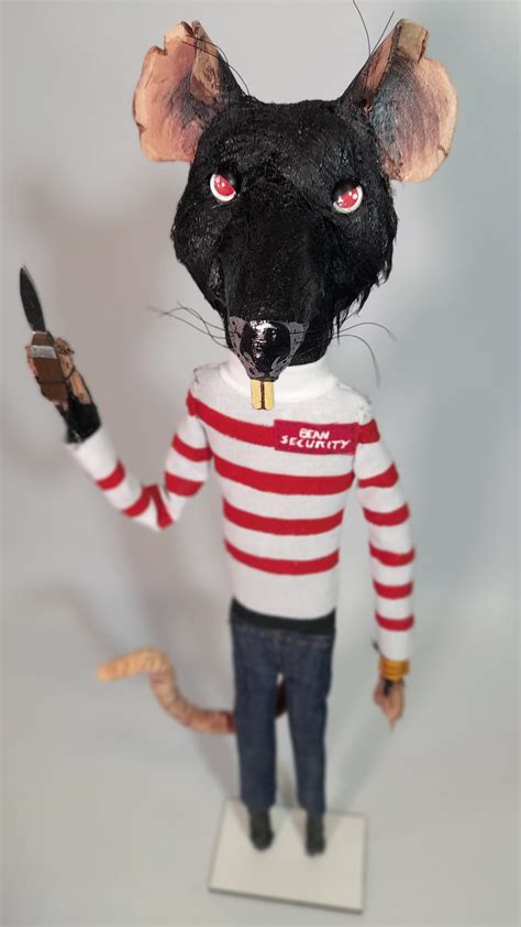 Rat Art Dolls Fantastic Mr Fox Original Art Figurative Art