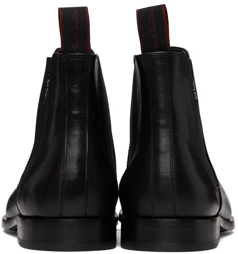 Ps By Paul Smith Black Gerald Chelsea Boots Ps By Paul Smith