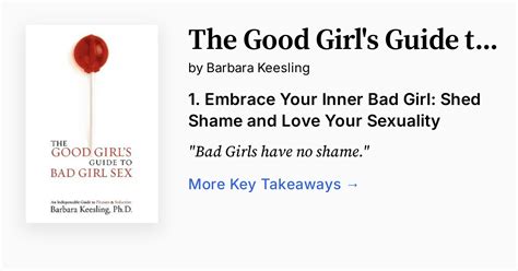 The Good Girls Guide To Bad Girl Sex Summary Quotes Faq Audio