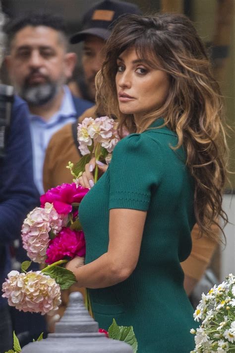 Penelope Cruz Filming A Commercial In Madrid 05302023 • Celebmafia