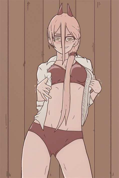 Rule 34 Chainsaw Man Clothed Female Power Chainsaw Man Stripping