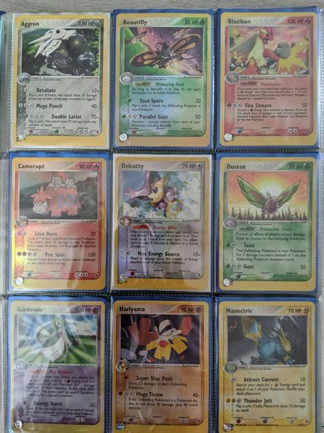 Full Set Pokemon Ex Ruby Sapphire Tcg Hobbies And Toys Toys And Games On