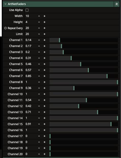 Artnet Faders Source The Resolume Marketplace