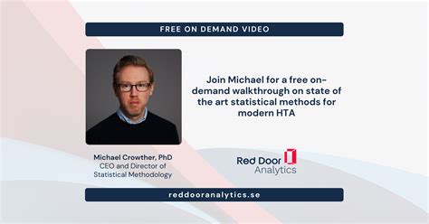 State Of The Art Statistical Models For Modern Hta Red Door Analytics