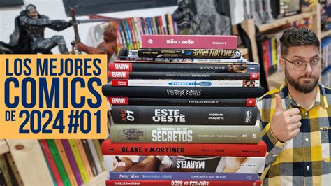 Los MEJORES CÓMICS de 2024 01 17 Grandes Cómics para empezar bien el
