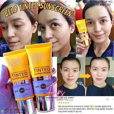Belo Sunexpert Tinted Sunscreen Spf50 Pa 50ml Rosyskin Essentials Llc