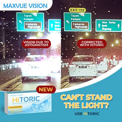 Maxvue Hitoric Astigmatism Contact Lens