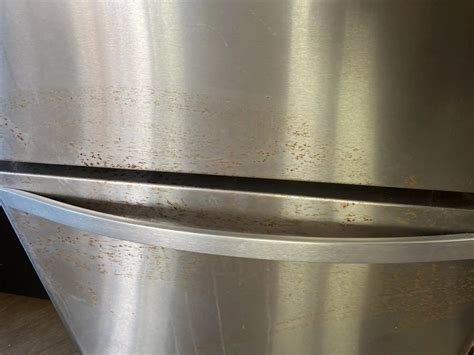 How To Remove Rust On Stainless Steel Fridge