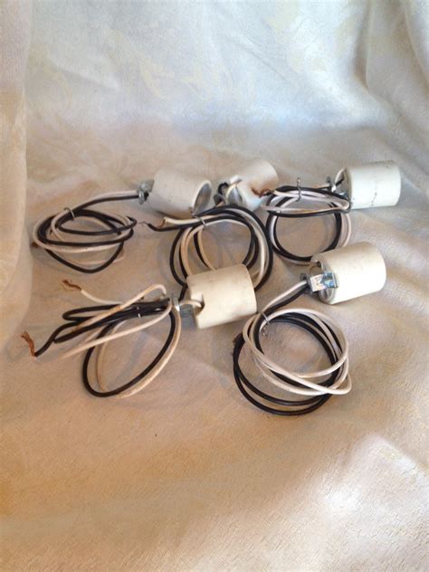 Ceramic Light Socket Set Of 5 Replacement Light Bulb Socket