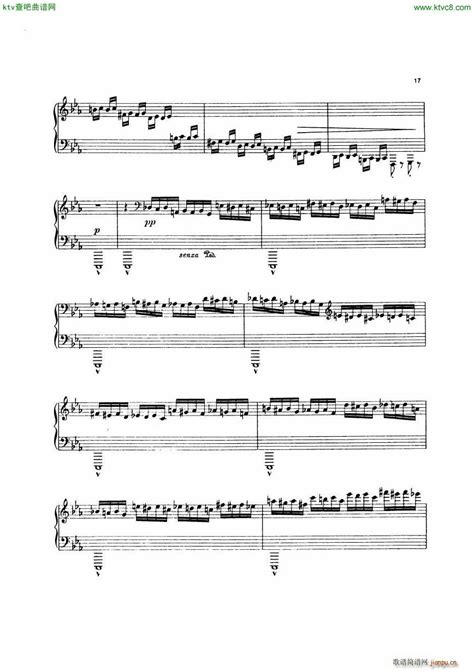 Dohnanyi 17 2 5 Humoresken Toccata 歌谱简谱网