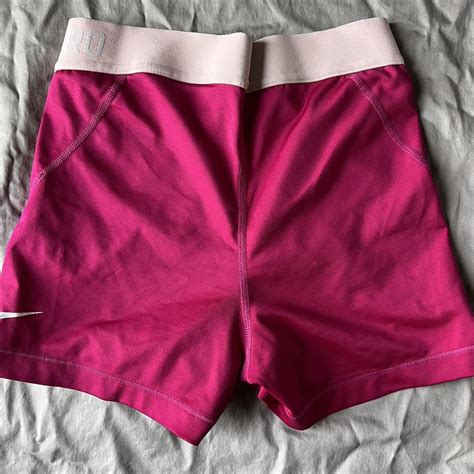 Hot Pink And Light Pink Nike Pro Dry Fit Spandex Depop