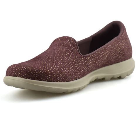 Womens Skechers GOwalk Lite Slip On Memory Foam Walking Trainers Shoes Size EBay Australia