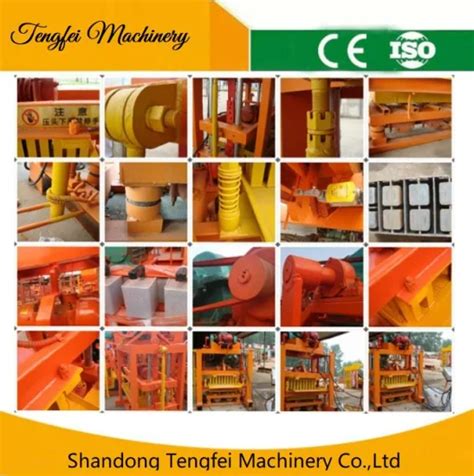 Original China Block Moulding Machine Standard Concrete Block Semi