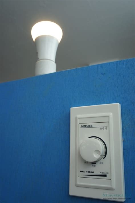청주led조명가게 Led디밍전구 필립스 7w 조광기 디밍 디머스위치 네이버 블로그