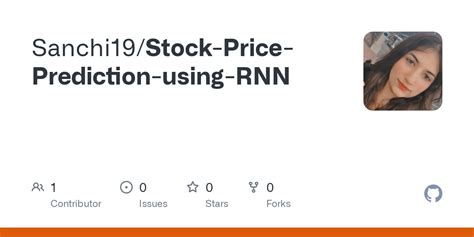 GitHub Sanchi Stock Price Prediction Using RNN