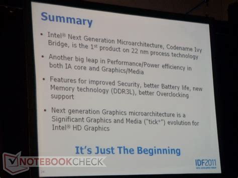 Intel Outlines Enhancements Found In The Upcoming Ivy Bridge Generation