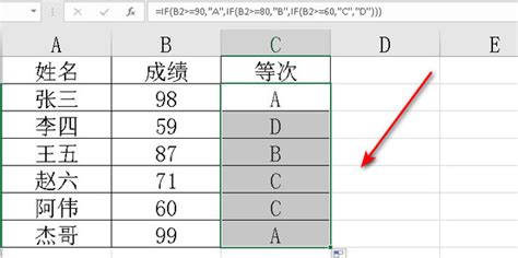 Excel表格技巧之excel表格中怎么给数据分等级360新知