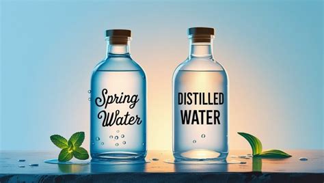 Spring Vs Distilled Water Which One Is Better For You