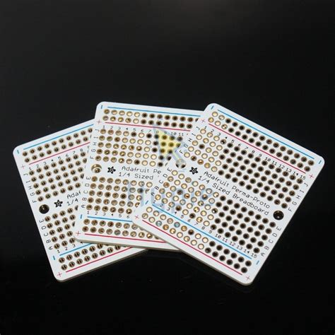 【現貨含稅附發票可統編】adafruit Perma Proto 1 4大小的麵包板 Pcb 3入組 原裝進口 蝦皮購物
