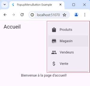 Le Widget Popupmenubutton Dans Flutter Apcpedagogie
