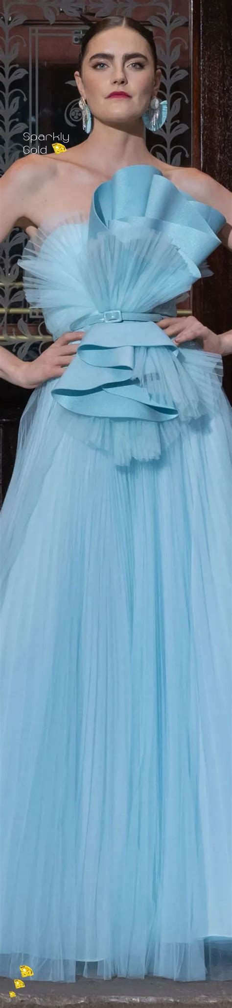 Badgley Mischka Spring 2024 RTW Vestidos De Fiesta Estilos Vestidos