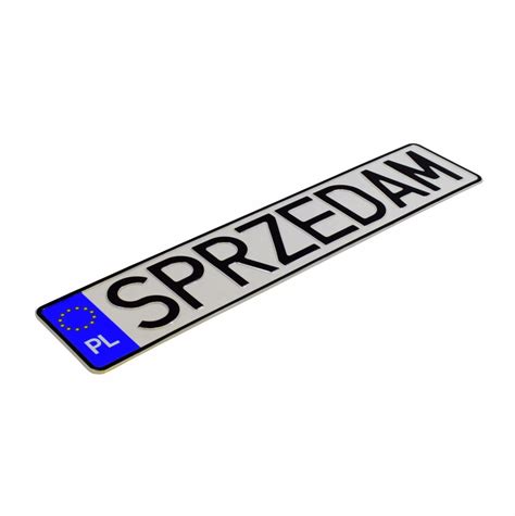 Polskie Tablice Okazjonalne Aluminiowe T Oczone Za Pln Z Zgorzelec Allegro