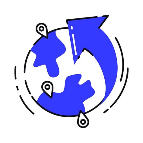 Premium Vector Global Distribution