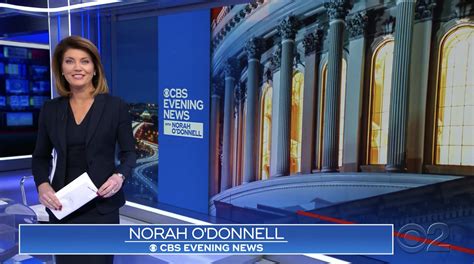 Cbs Evening News With Norah Odonnell Motion Graphics And Broadcast