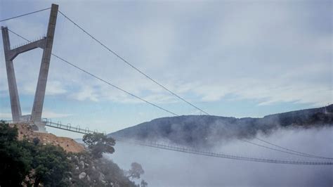 Worlds Longest Pedestrian Suspension Bridge Opens In Portugal