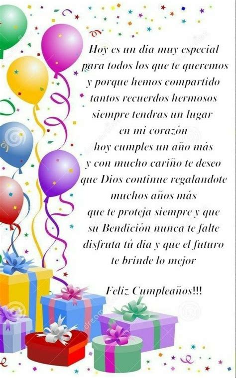 Pin de fraseszu en promesas Frases de feliz cumpleaños Dedicatorias de feliz cumpleaños