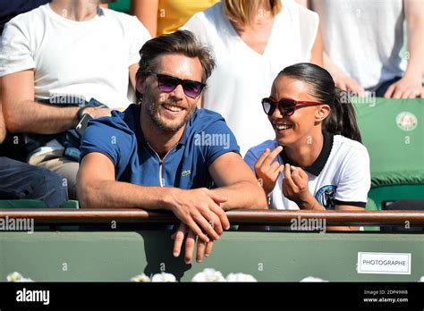 Alice Belaidi Attending The 2015 French Tennis Open At Stadium Roland