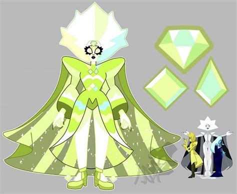 Light Green Diamond Steven Universe Diamond Pink Diamond Steven
