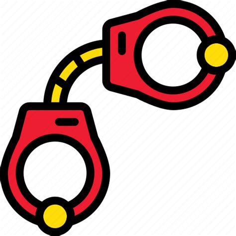 Handcuffs Protection Secure Security Icon