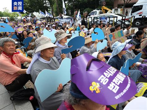 韩国民众举行“慰安妇”纪念日集会 敦促日本政府承认战争罪行 极目新闻