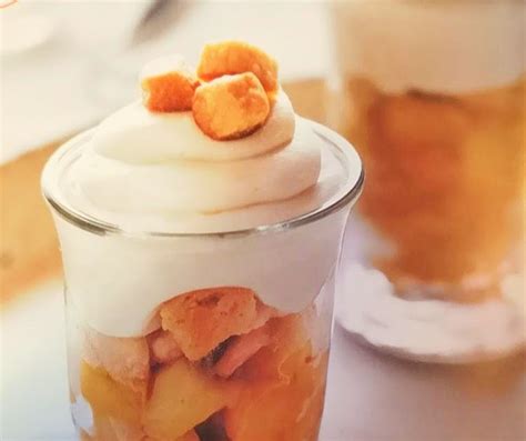 Le Chef Pierre D Iberville Pommes poêlées au jus d orange Crumble au