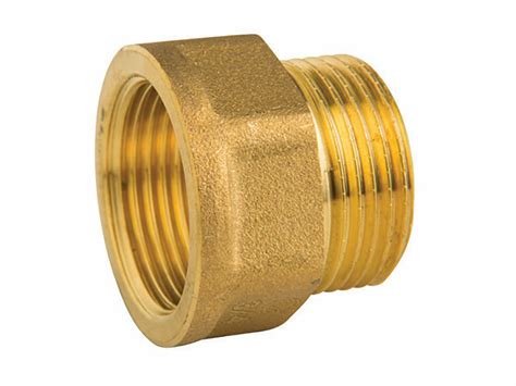Brass Socket Male And Female Reducing 25mm X 15mm From Reece