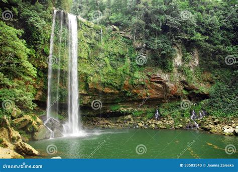 Misol Ha Cascade Chiapas Mexique Photo Stock Image Du Exotique