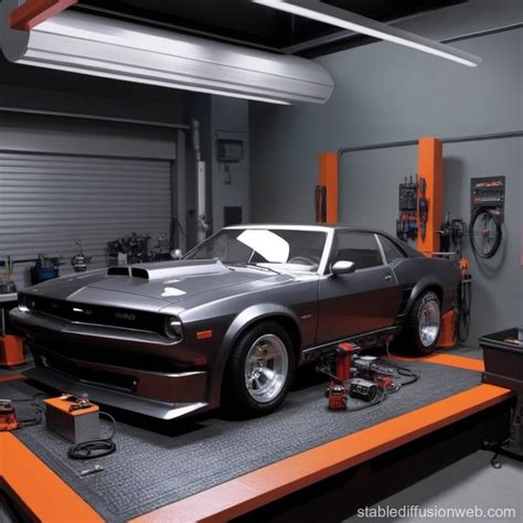 Car Dyno Test 2080 Stable Diffusion Online