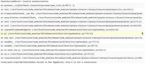 Node Thisf Is Not A Constructor When Calling Firebaseauth · Issue