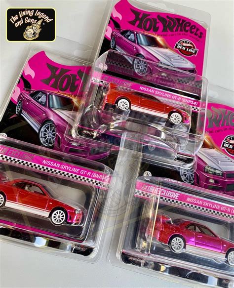 Hot Wheels RLC Nissan Skyline R Pink Party Hobbies Toys Toys Games On Carousell