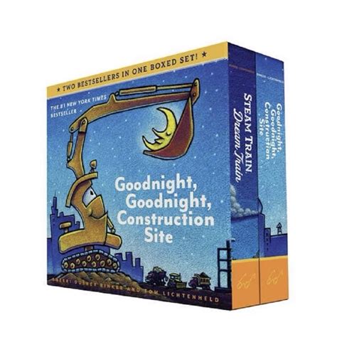 Board Book Goodnight Goodnight Construction Site Steam Train Dream