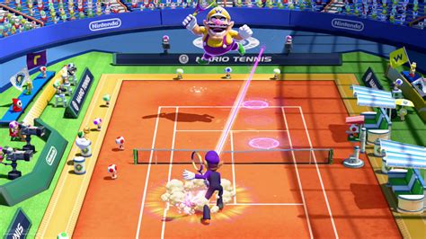 Mario Tennis Ultra Smash Launch Gameplay And Screens