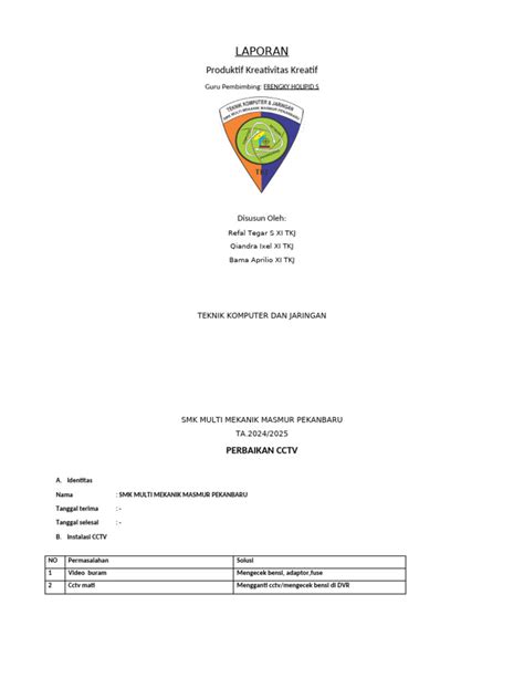 Denah Cctv Pdf