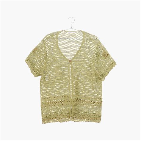 빈티지톡 코튼 가디건 쥬얼리 베이직 니트스웨터 여자 Xl 위시버킷